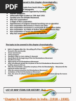 Class 10 His CH 2 Notes 2024-25 | PDF | Mahatma Gandhi | British Raj