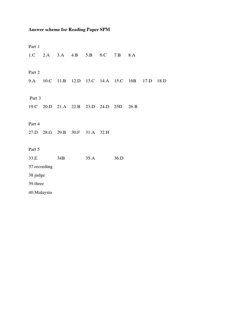 Answer Scheme UASA APRIL 2024 | PDF | Science & Mathematics
