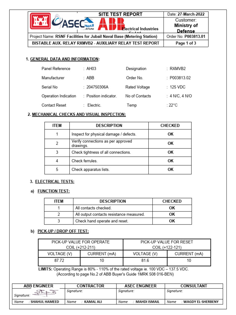 RXMVB 2-Ah03 | PDF | Relay | Equipment
