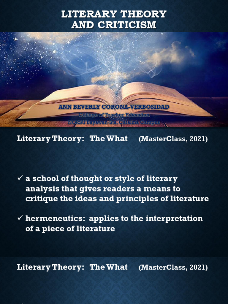 2021-Literary-theory-and-criticism | PDF | Literary Criticism ...
