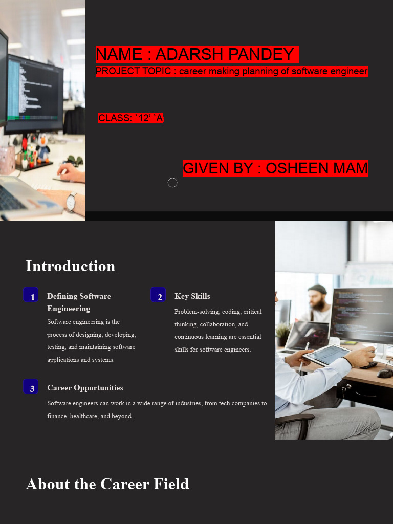 Adarsh Pandey PPT 2.o | PDF | Software Engineering | Software