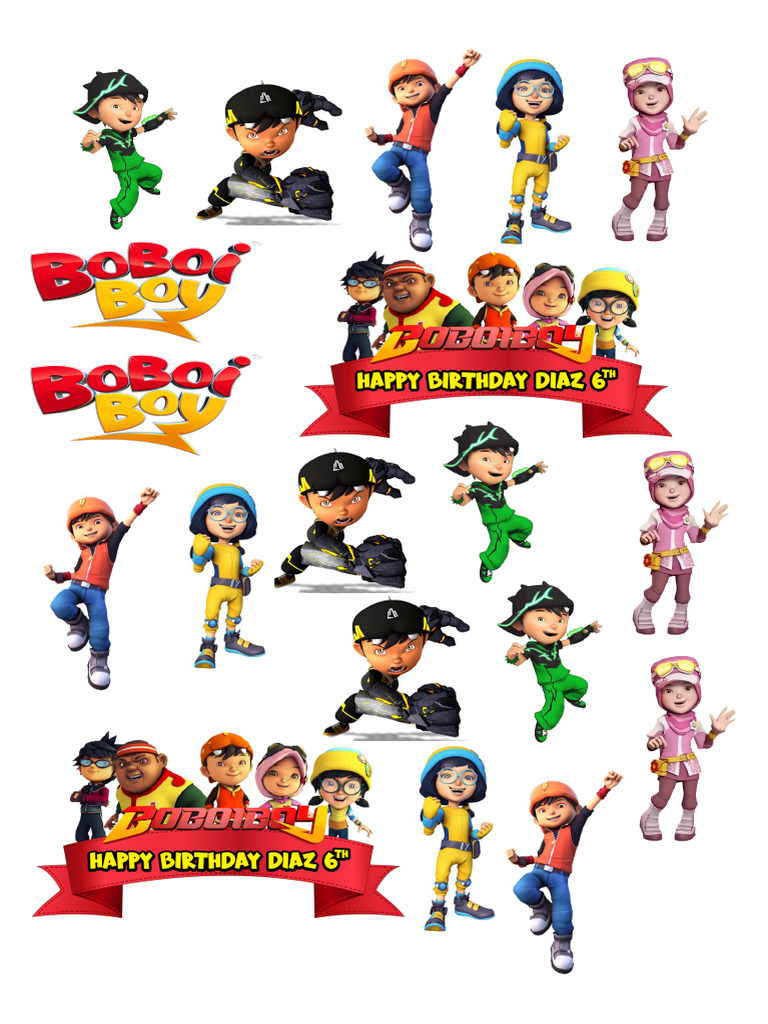 Topper Boboiboy | PDF | Cooking, Food & Wine