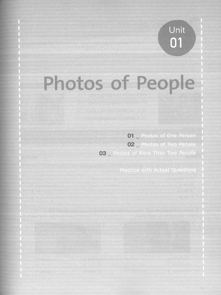 Part 1 - Picture Description | PDF