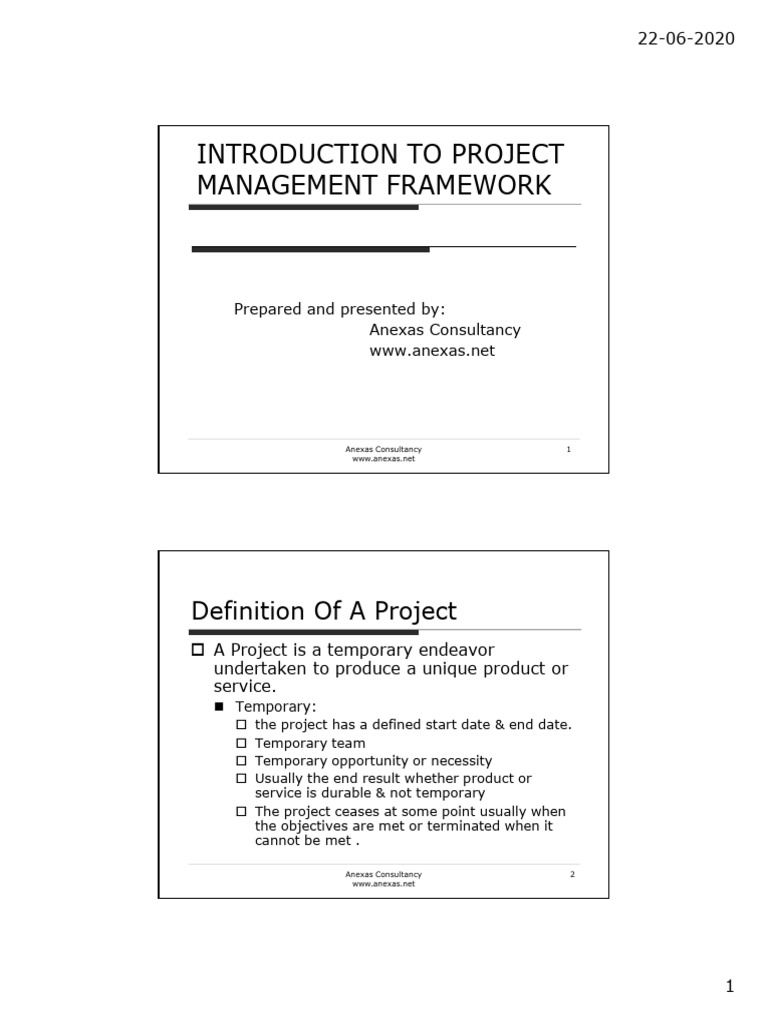 Introduction To Project Management | PDF | Project Management | Negotiation