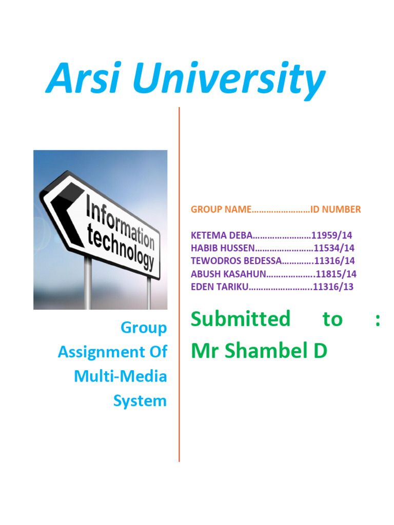Multi-Media Assignment | PDF | Data Compression | Hyperlink
