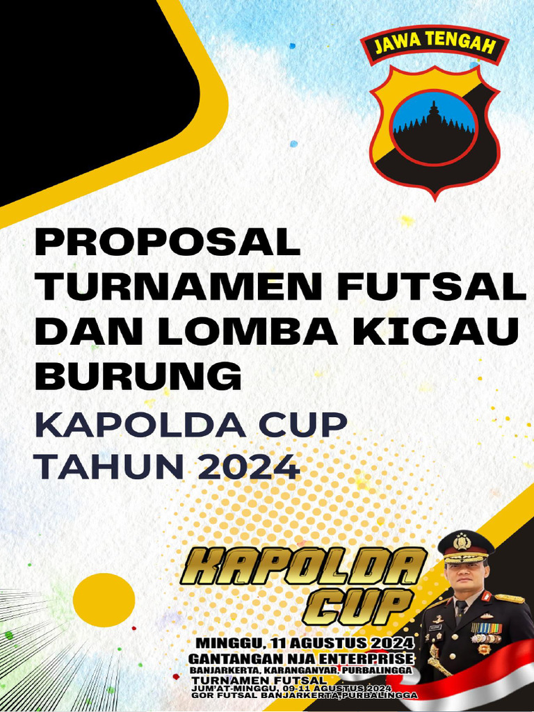 Proposal Kapolda Cup 2024 | PDF