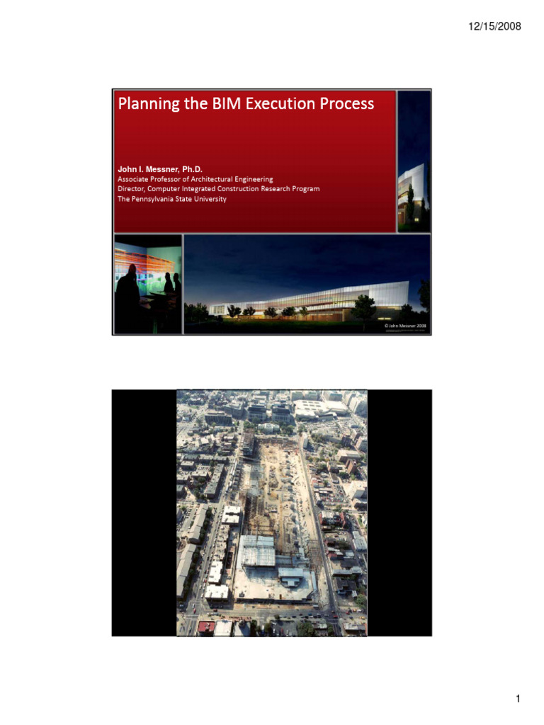 BIM Execution Plan Process | PDF | Building Information Modeling | Information