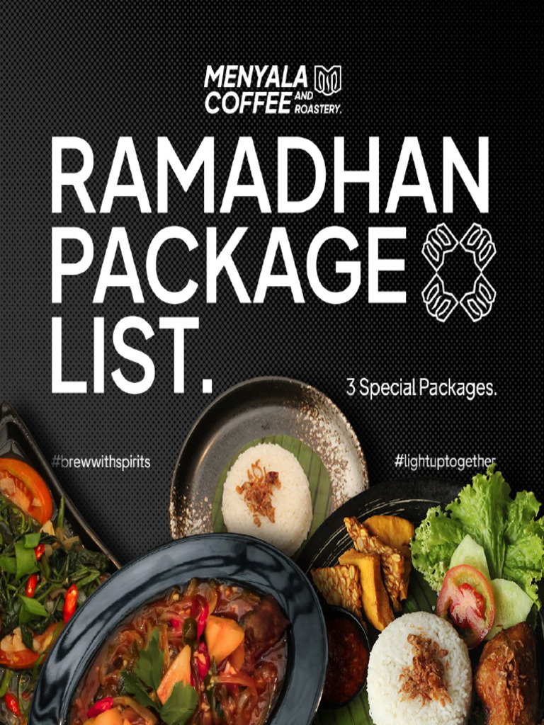 Ramadhan Package List Menyala (Makanan) | PDF