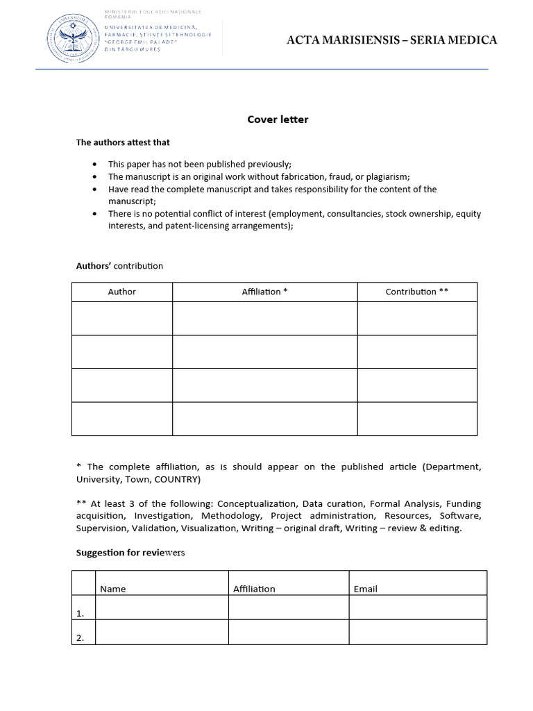 Cover Letter Amm | PDF