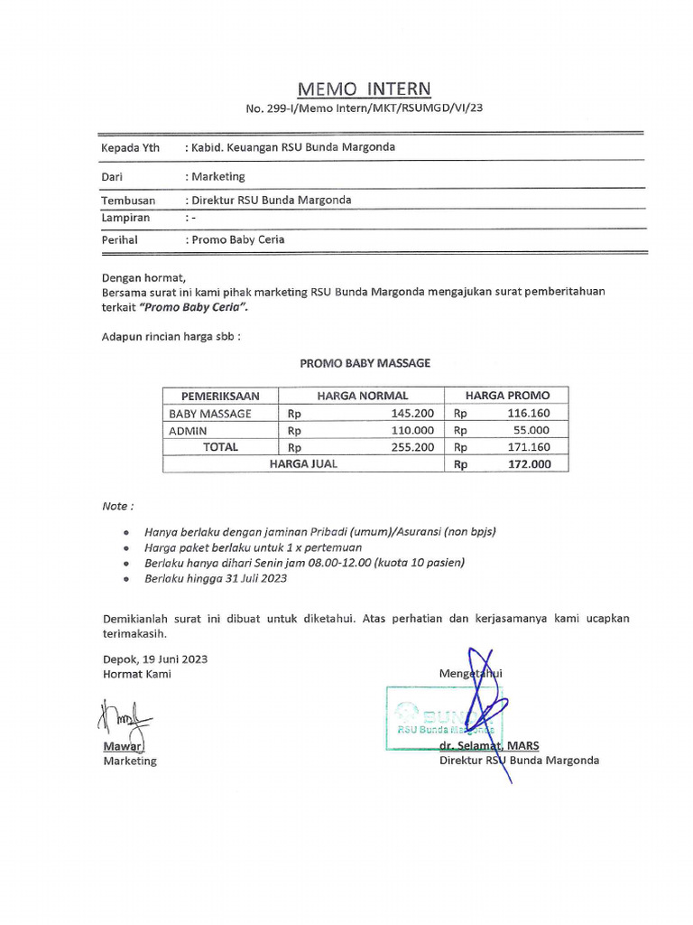 Promo Baby Ceria | PDF