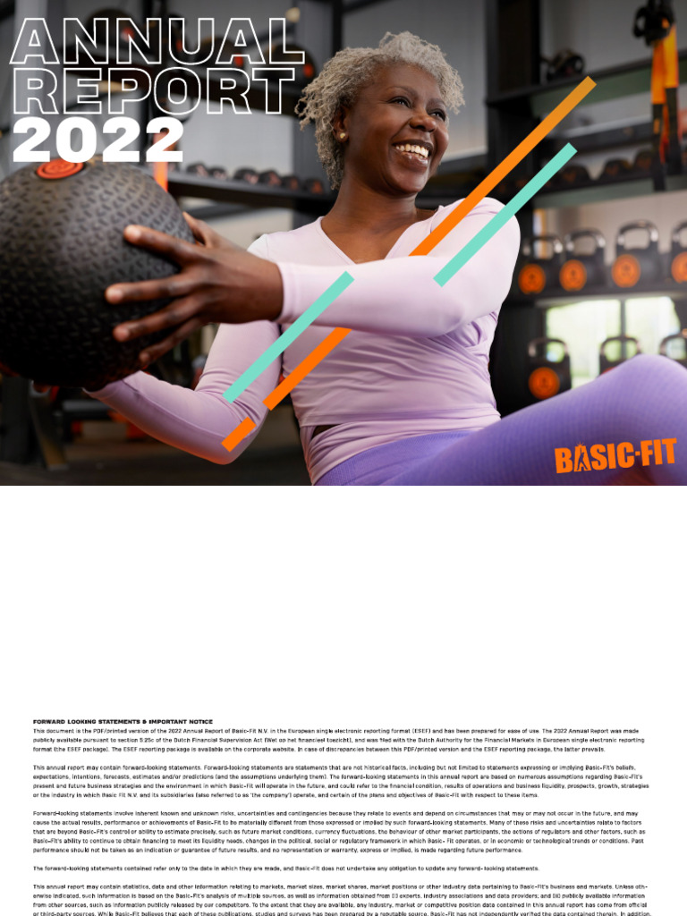Basic-Fit 2022 Annual Report | PDF | Sustainability | Non Communicable ...