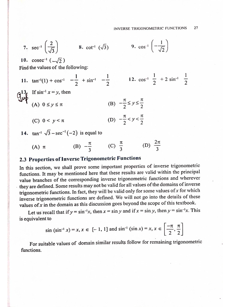 12th, ITF PDF Important Questions | PDF