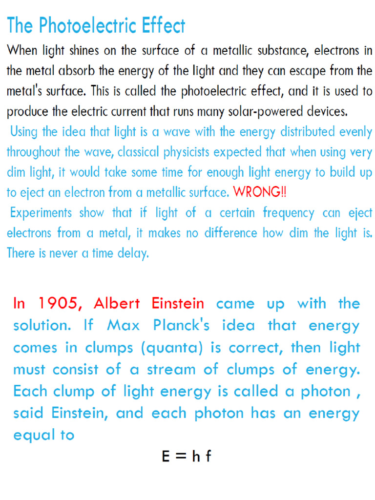 Photoelectric Effect | PDF | Philosophy | Art