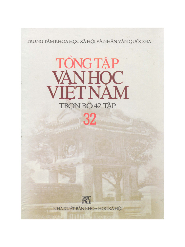 Tong Tap Van Hoc Viet Nam 32 NTG 2000 | PDF