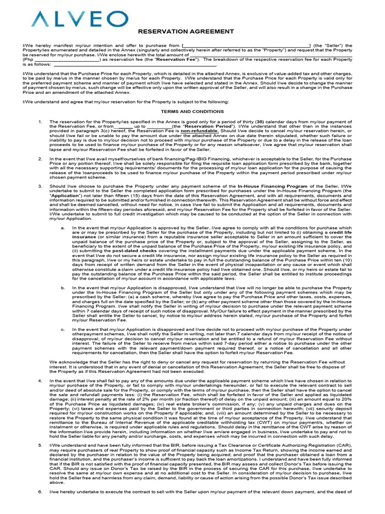 Revised RA Template AMLA With Bulk v4.4 - ALVEO | PDF | Credit Card | Taxes