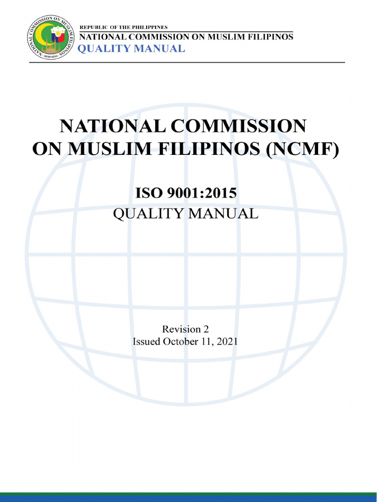 Qms Narrative Rev. 2 | PDF | Audit | Quality Management