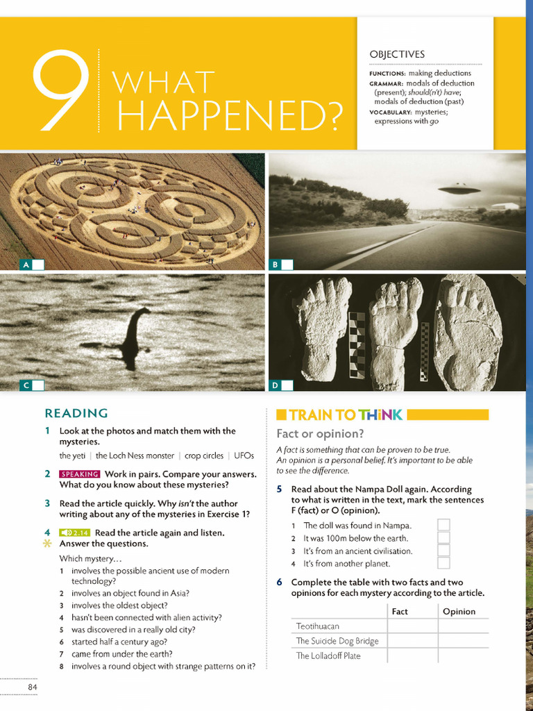 THiNK Level 3 Unit9 | PDF