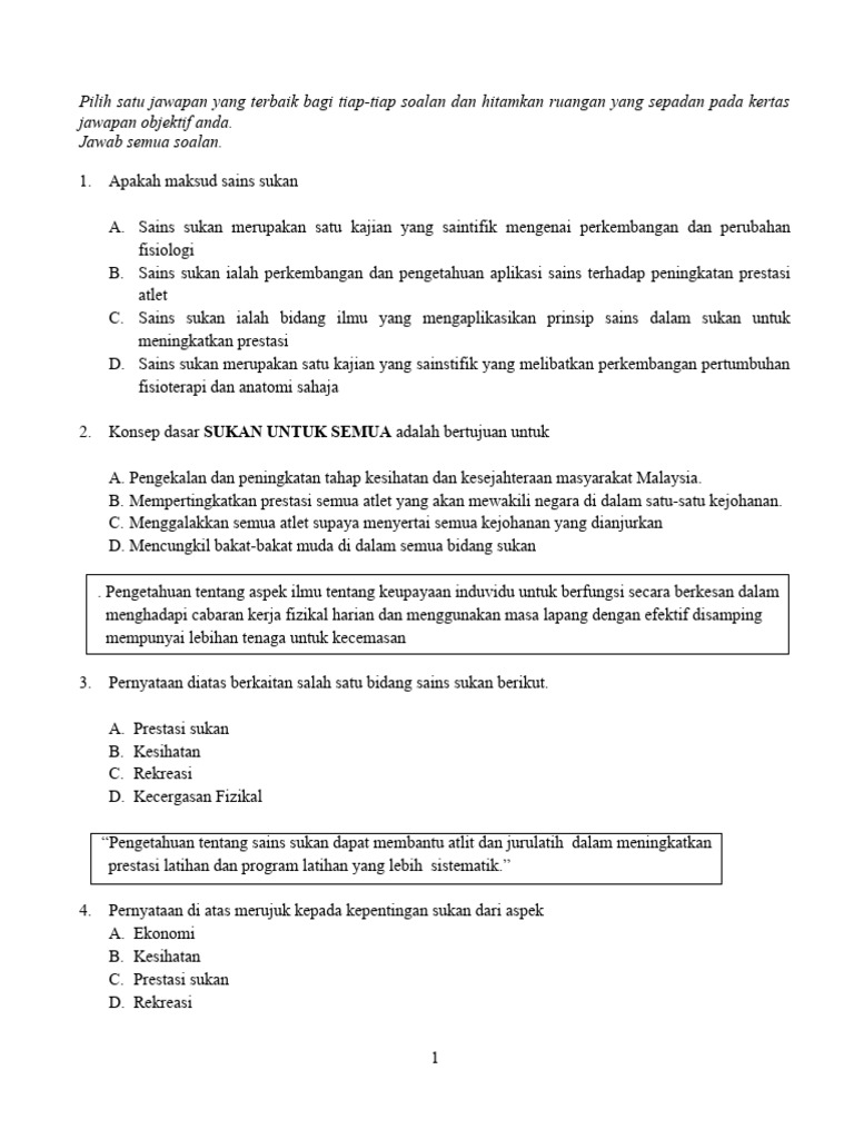 Kertas 1 T4 Upsa 2024 | PDF
