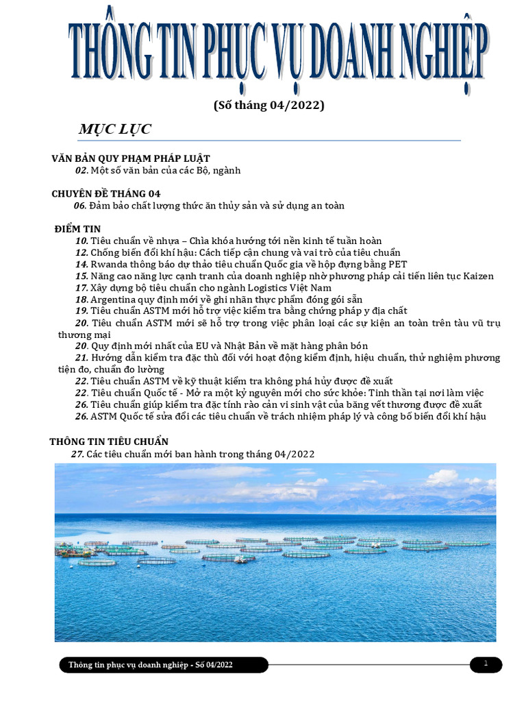 Ap042022 TCVN, QCVN 2022 | PDF