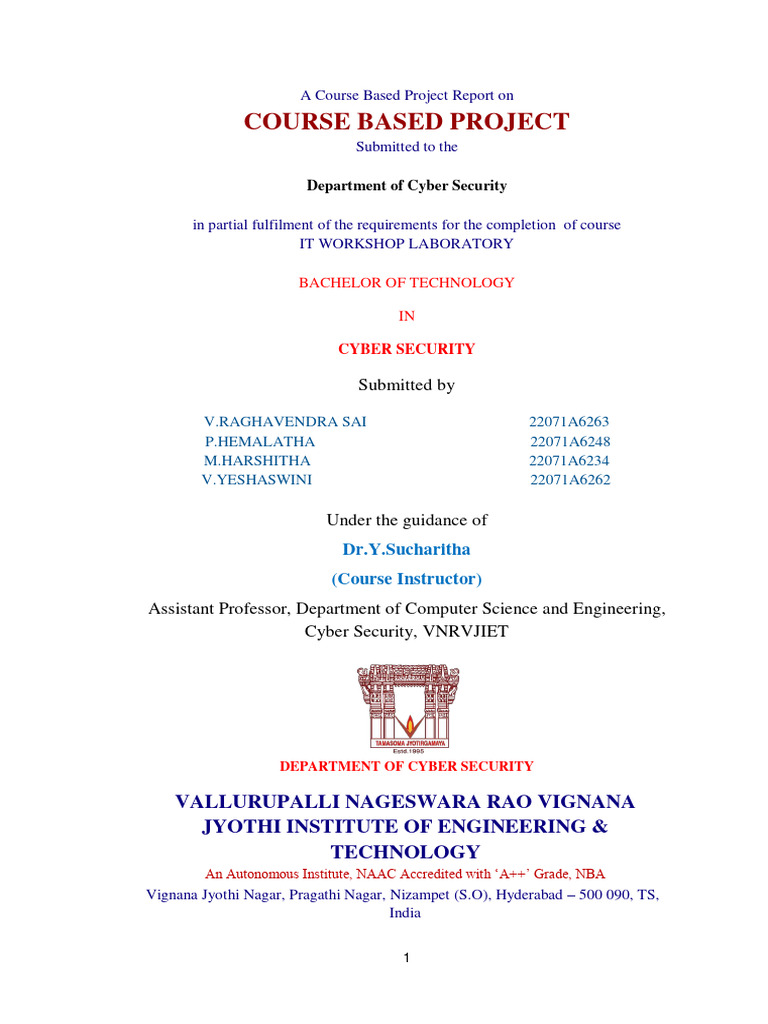 It Workshop Course Project | PDF | Search Engine Optimization | Search Engine Indexing