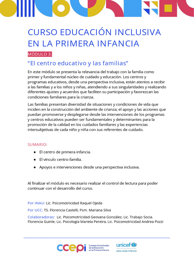 Módulo 3-1 | PDF | Familia | Sicología