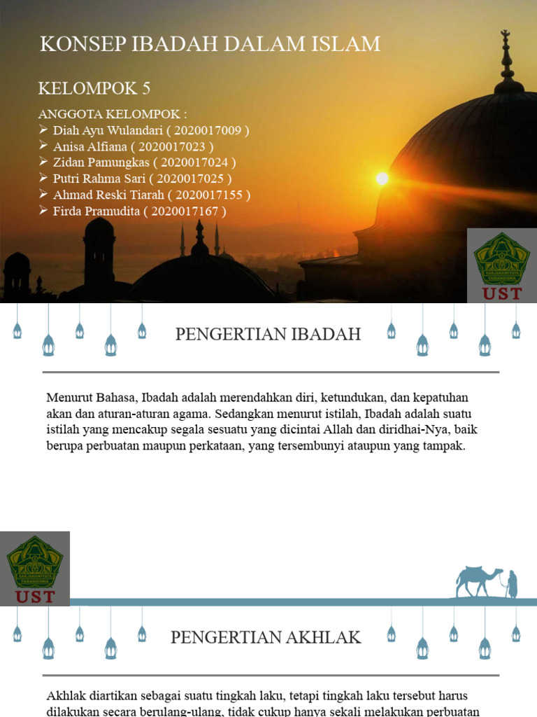 Agama (Konsep Ibadah Dalam Islam) | PDF