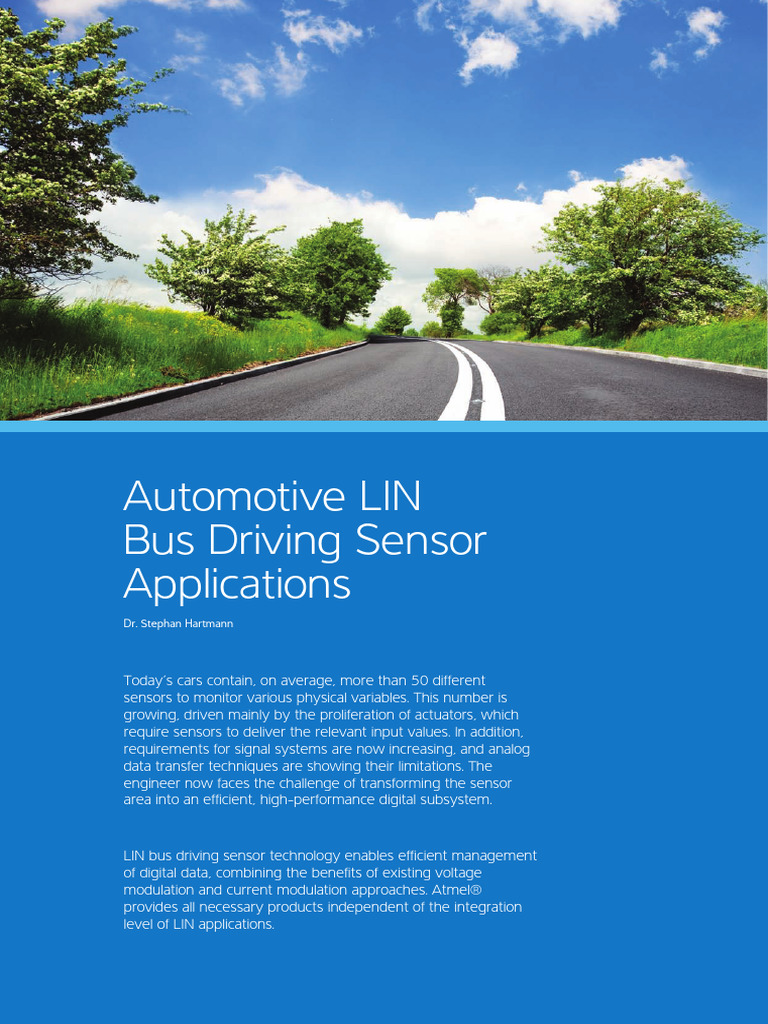 Article - AC7 - Automotive LIN Bus Driving Sensor Applications | PDF ...