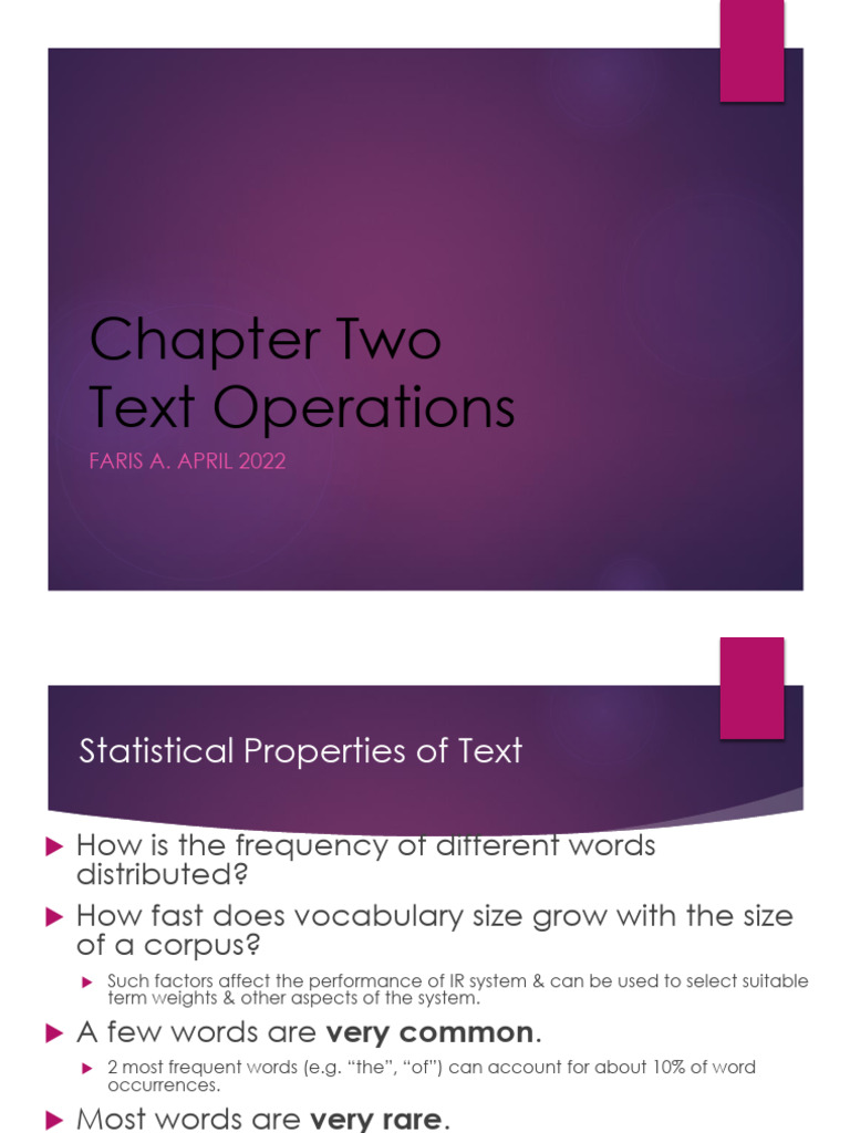 Word Frequency and Zipf's Law Analysis | PDF | Search Engine Indexing ...
