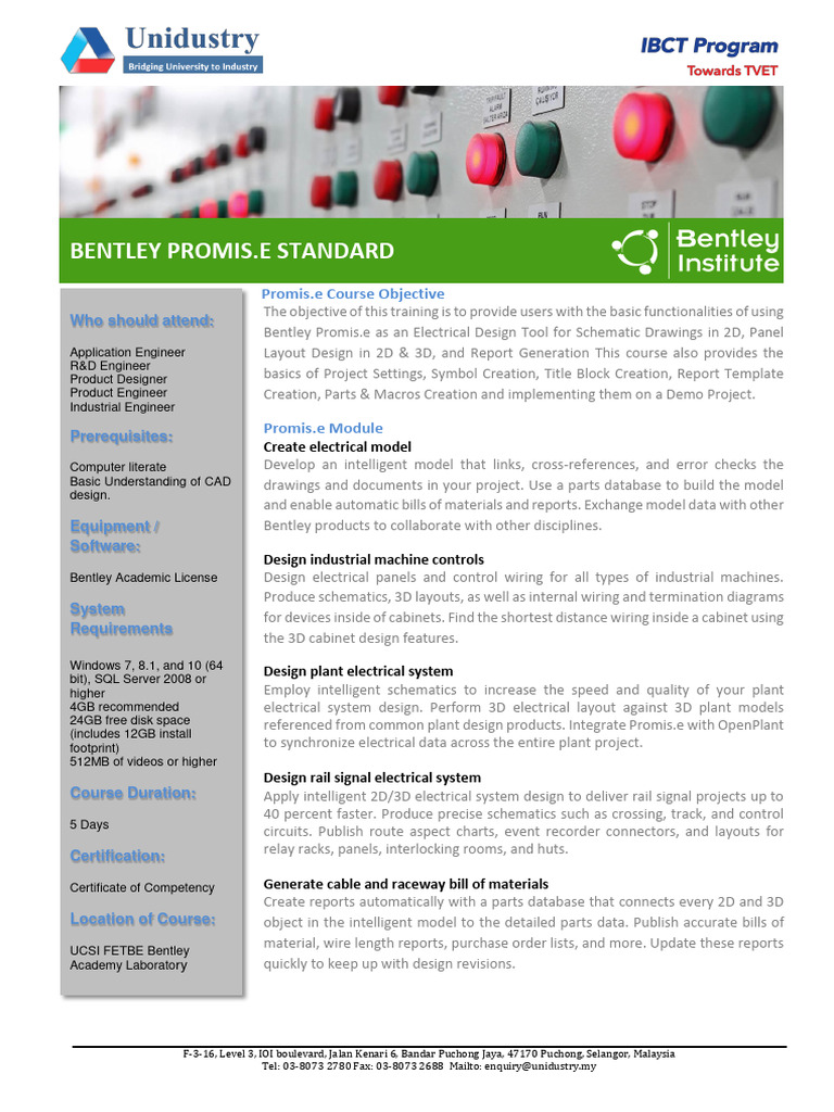 Promis.e Electrical Design Training | PDF | 3 D Computer Graphics ...