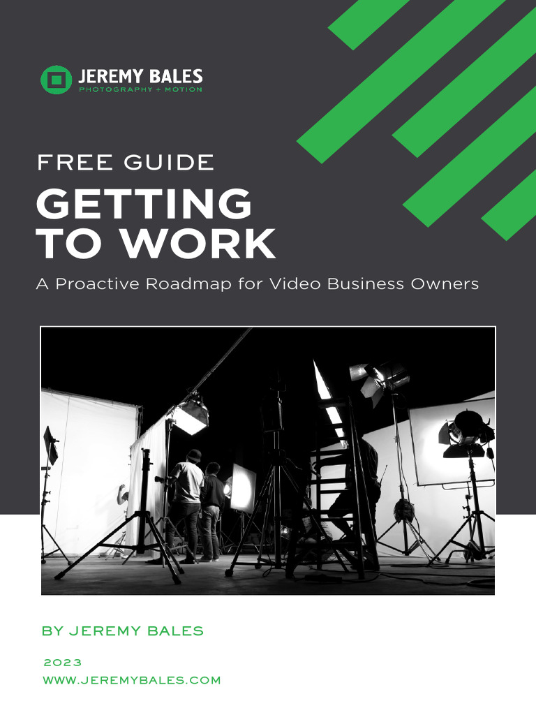 Guide To Getting Work Jeremy Bales | PDF | Brand | Mindset