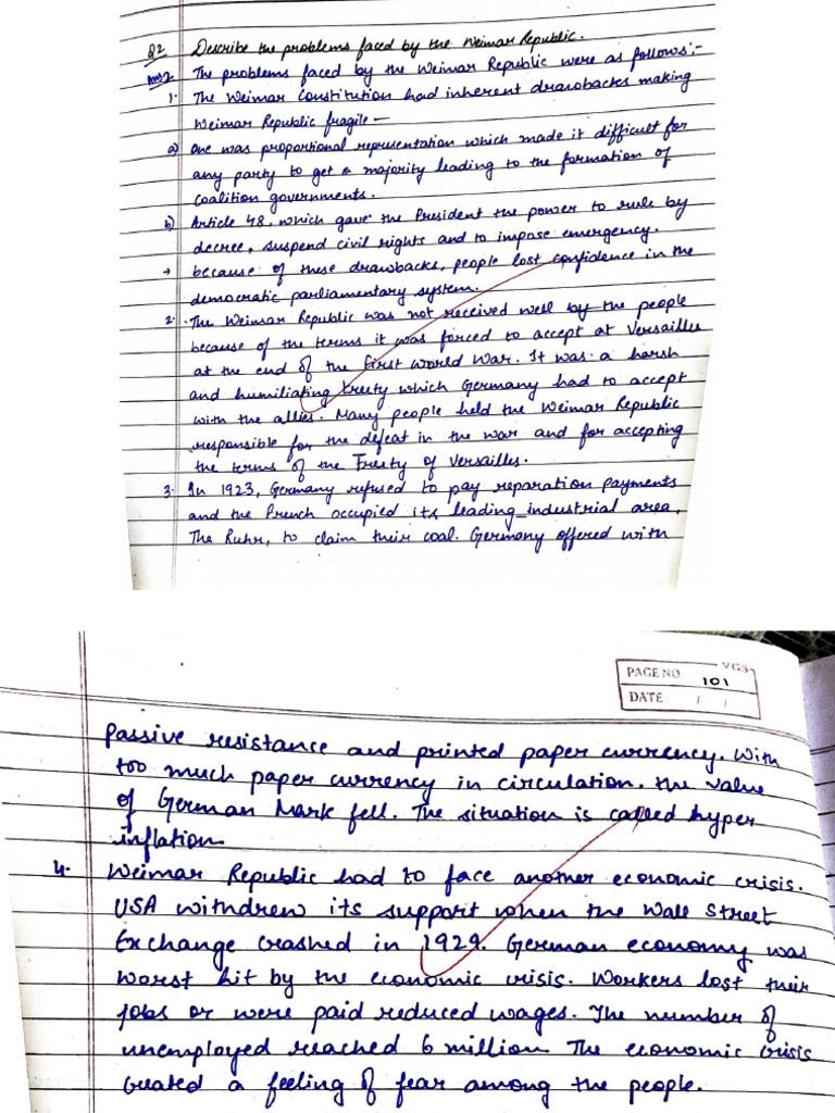 Nazism And The Rise Of Hitler Notes In The Form Of Ques Ans Pdf