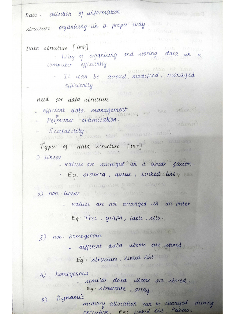 Data Structure 1 | PDF