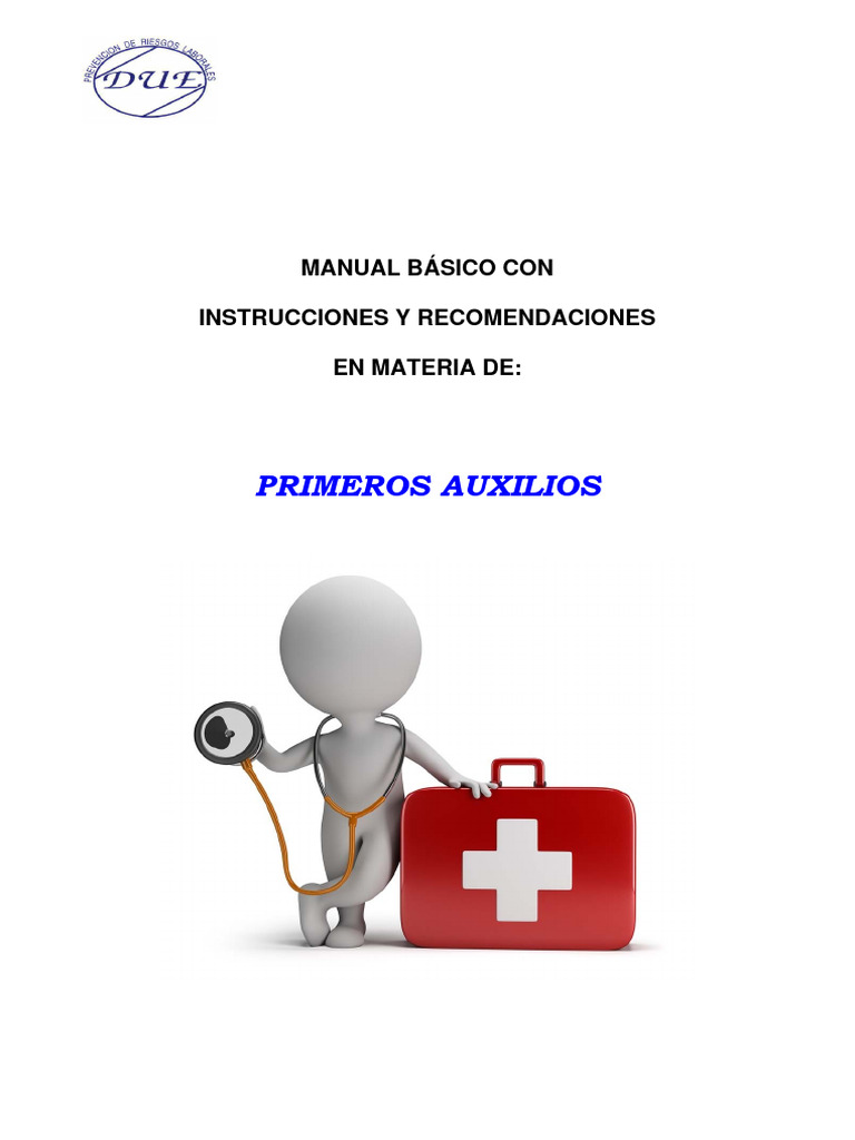 Manual Primeros Auxilios | PDF | Quemar | Reanimación cardiopulmonar