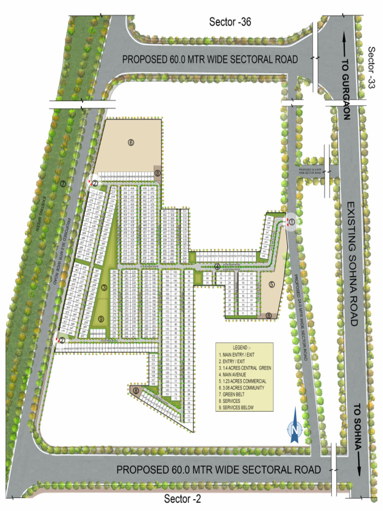 Ireo Savannah Final Site Plan | PDF