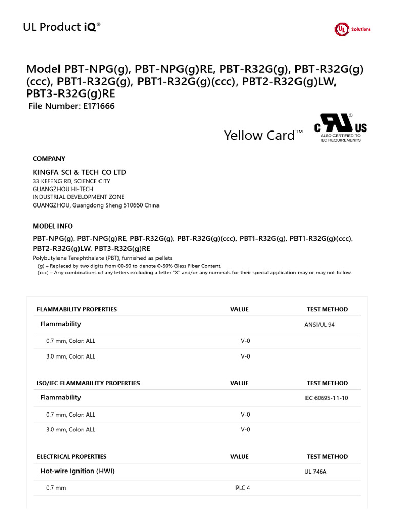 PBT-NPG (G), PBT-NPG (G) RE, PBT-R32G (G), PBT-R32G (G) (CCC), PBT1-R32G (G), PBT1-R32G (G) (CCC ...