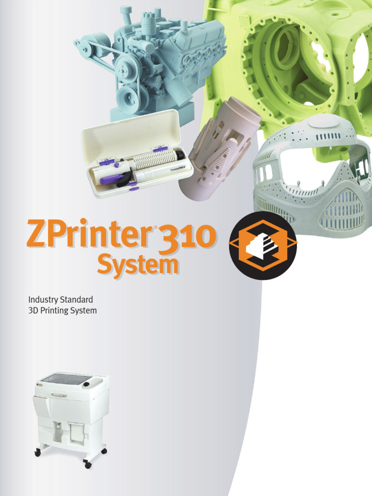 Catalog Z 310 | PDF | Printer (Computing) | 3 D Printing