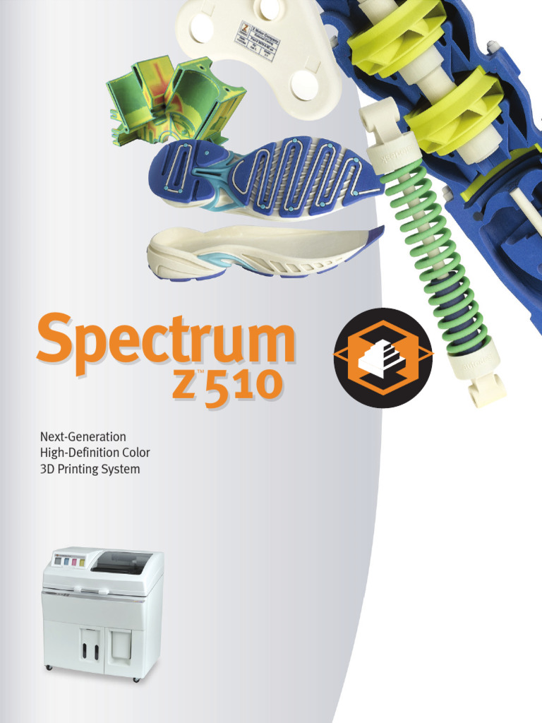 Catalog ZSpectrum510 | PDF | 3 D Printing | Prototype
