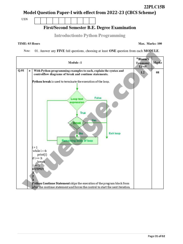 22PLC15Bset2 (1) - 1 | PDF | Scope (Computer Science) | Class (Computer Programming)