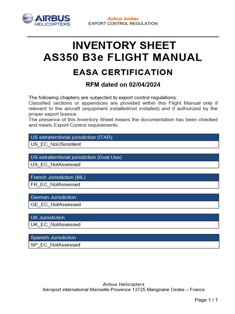 FLM B3e (2024.04.02) | PDF | Aircraft | Aviation