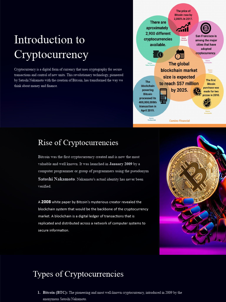 Introduction To Cryptocurrency Master | PDF | Cryptocurrency | Bitcoin