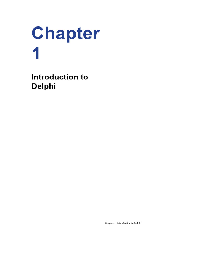 Delphi Grade 11 Textbook | PDF | Window (Computing) | Programming