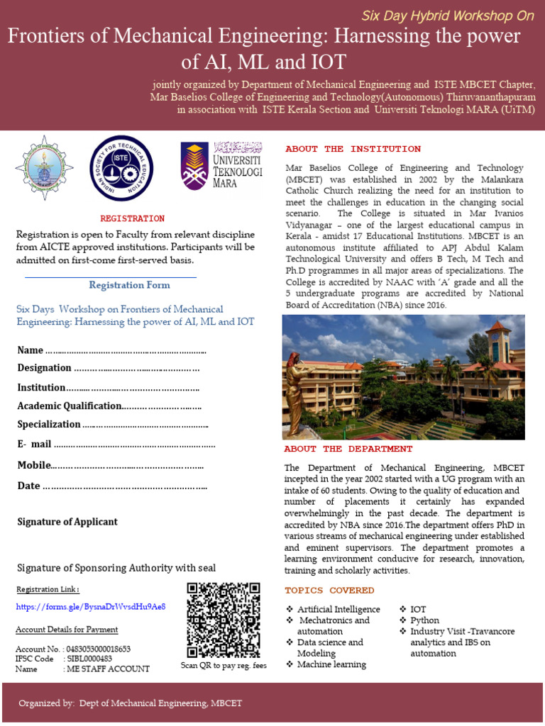 FDP Brochure - Draft - 240426 - 102137 | PDF | Computing | Science