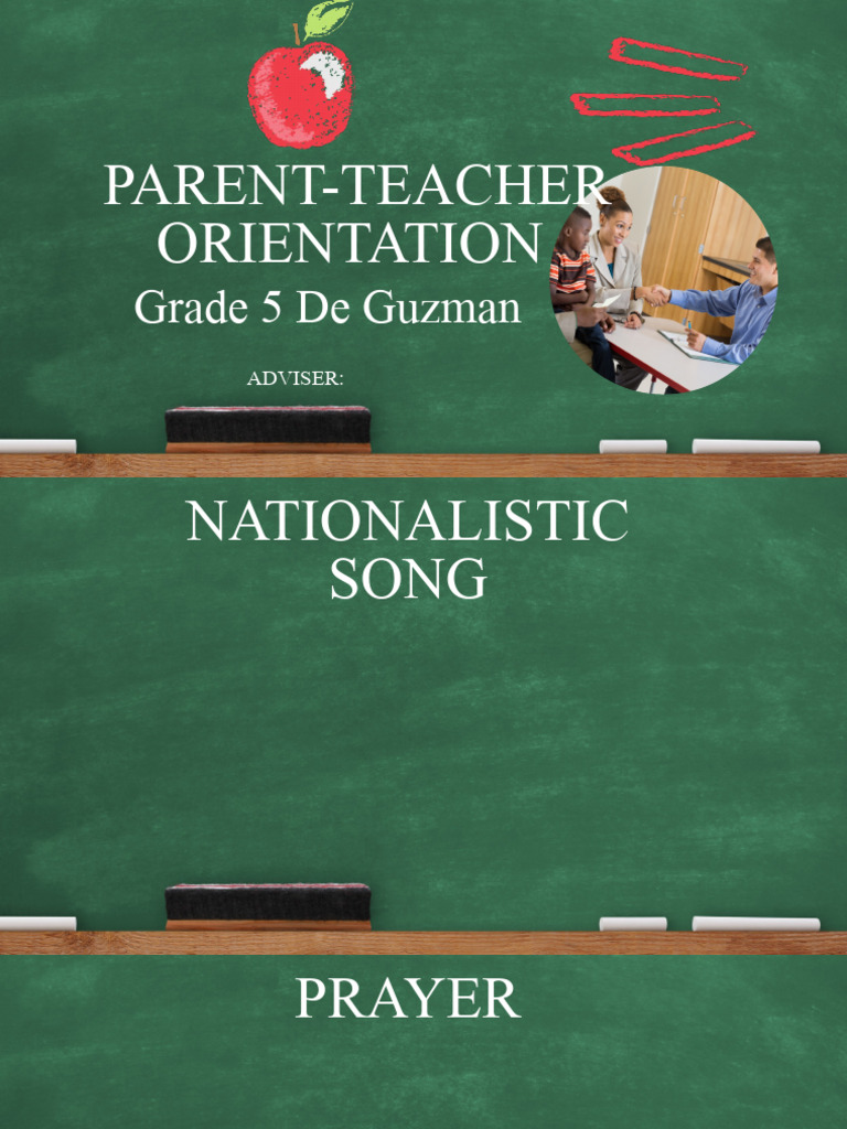 1ST Parent - Teacher Conference Session | PDF