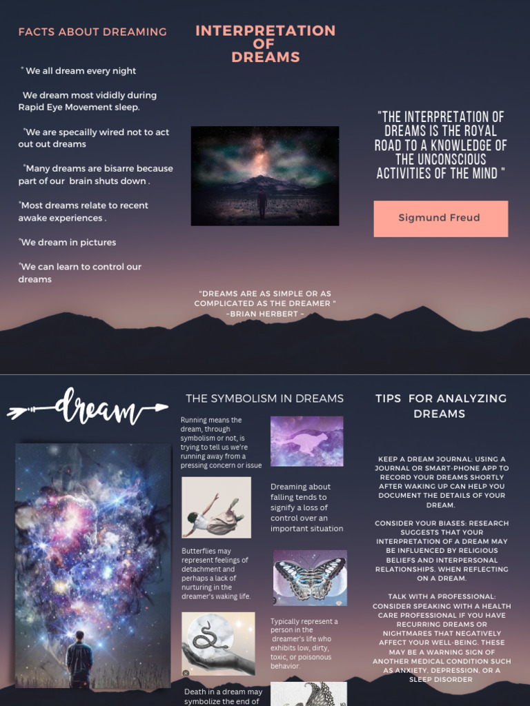 Dream Interpretation Guide & Tips | PDF | Dream | Sleep