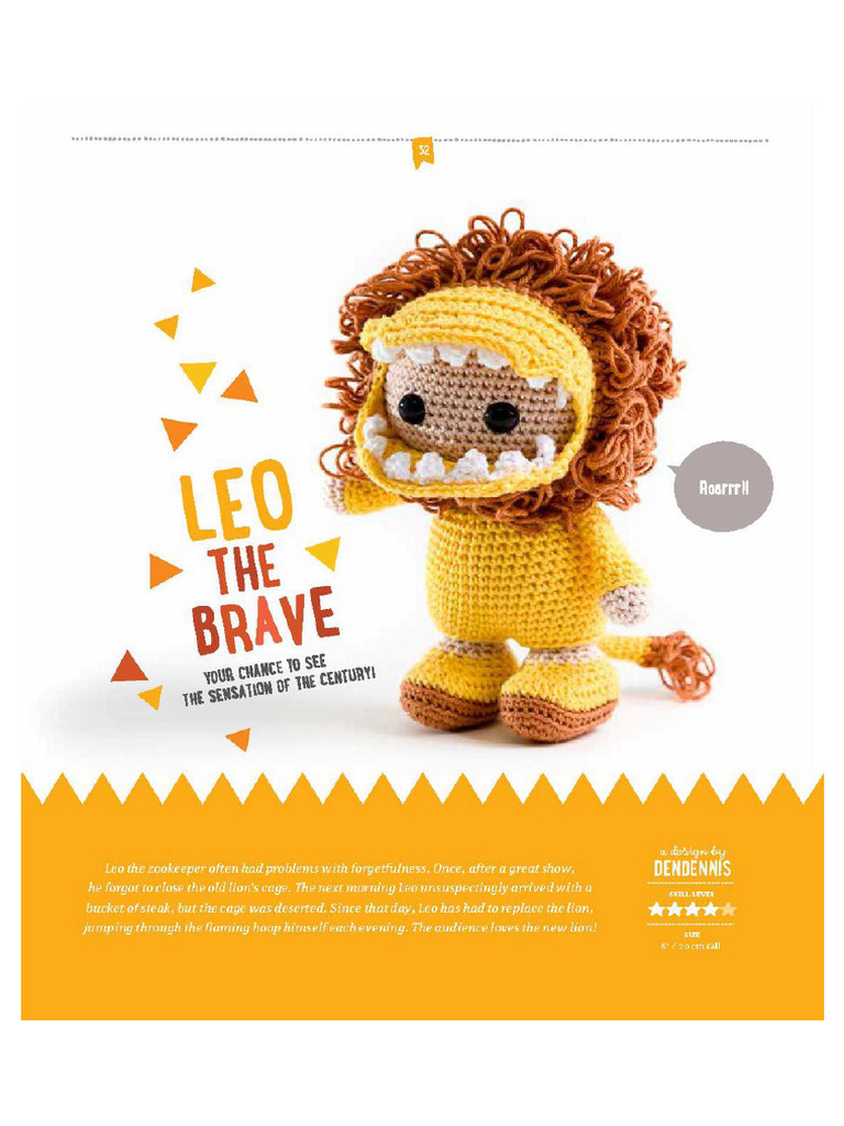 Dendennis 3 en 1 Lion Croco Shark | PDF