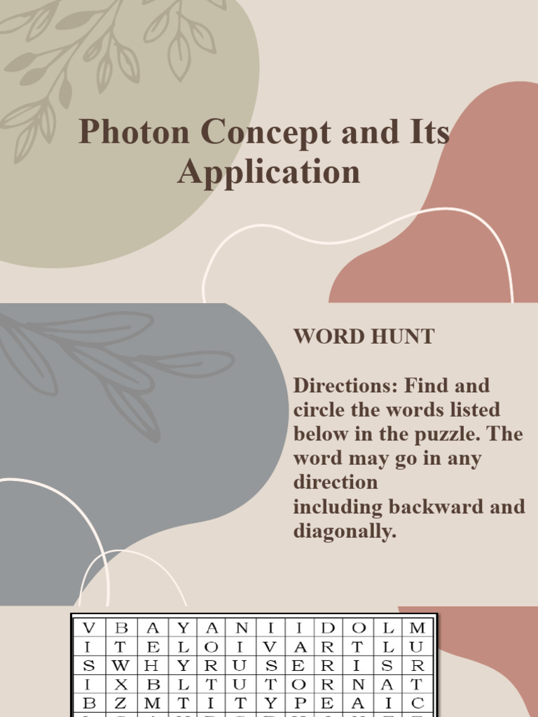 Understanding the Photon Concept | PDF | Emission Spectrum ...