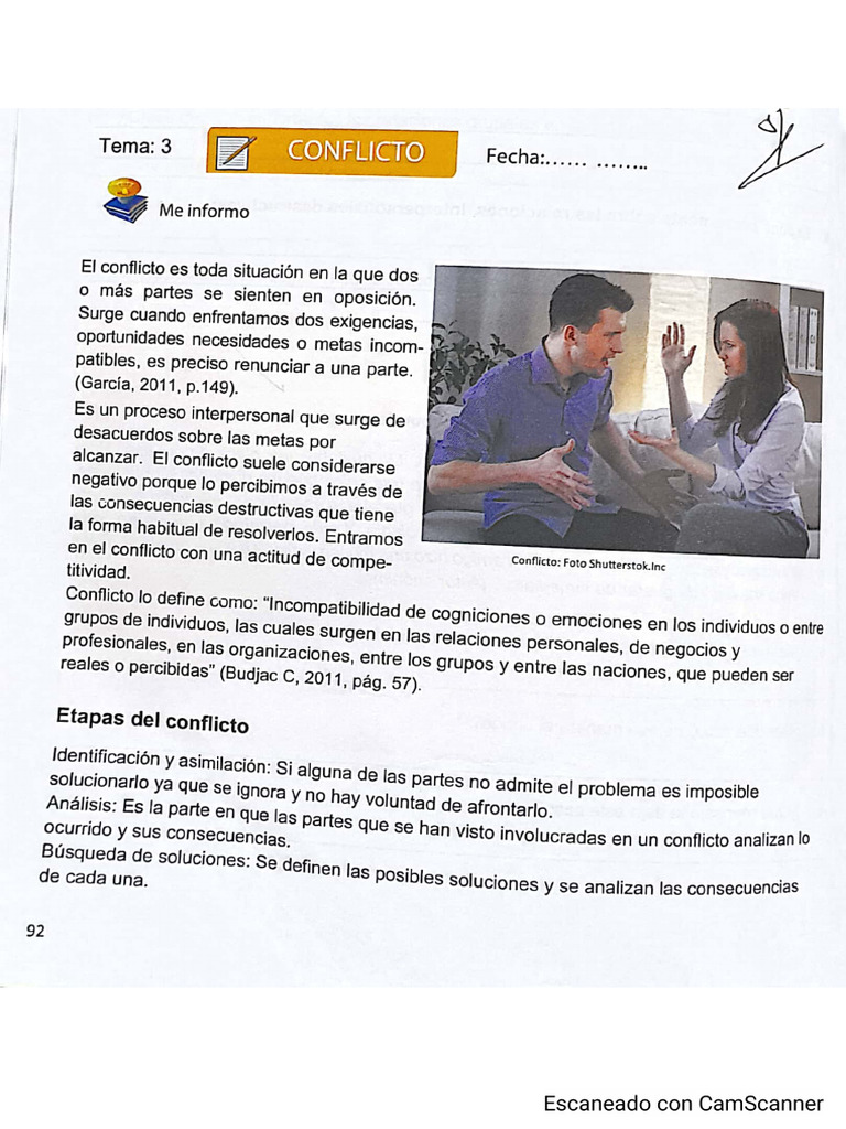 Ps - UNIT.4.TEMA 3.CONFLICTO | PDF