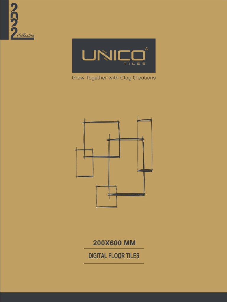 200x600mm Wooden Plank Digital Floor Tiles | PDF