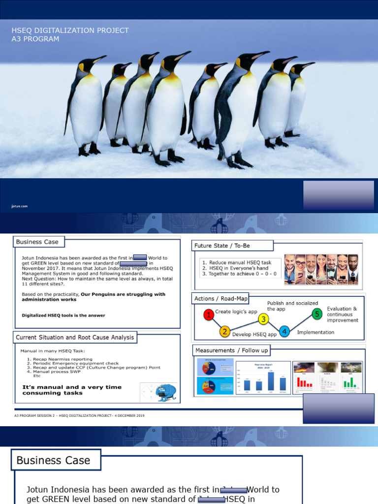 A3 - DIGITALIZATION OF HSEQ Part 2 | PDF | Computing | Information Technology