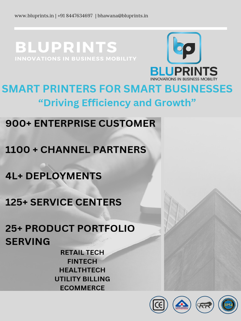 BluPrints Product Range Jan-2024 | PDF | Point Of Sale | Printer ...